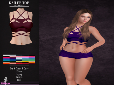 Second Life Marketplace - Kailee Top With Hud A